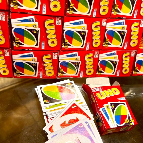 Toys | 2 Mini Uno Game | Poshmark